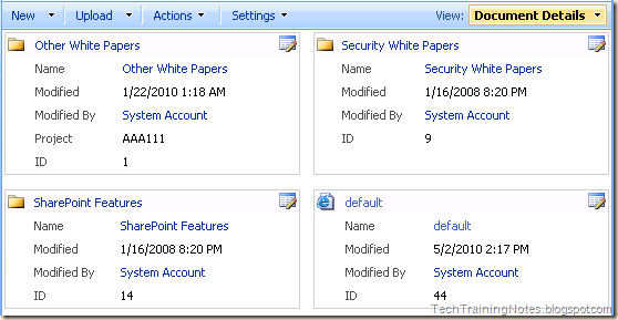 SharePoint: List View Styles | Mike Smith's Tech Training Notes ...